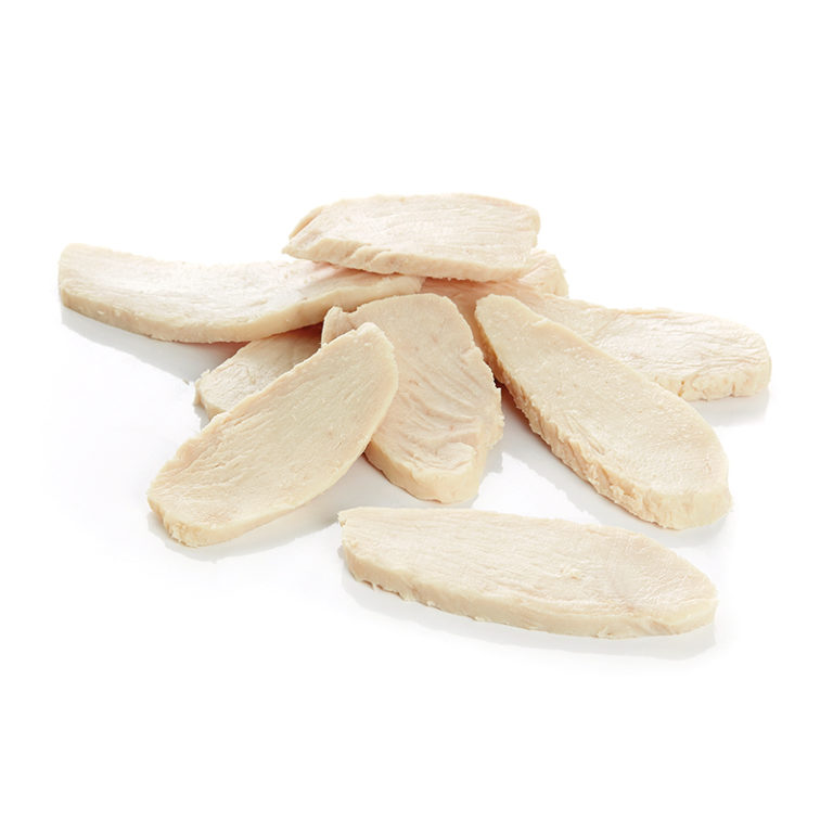 Steam cooked chicken breast slices - Europa Cuisson