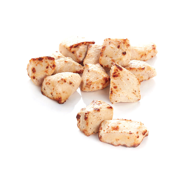 Roasted chicken breast chunks - Europa Cuisson
