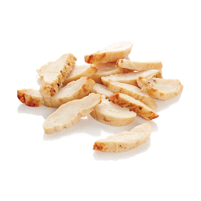 Roasted chicken innerfillet slices - Europa Cuisson