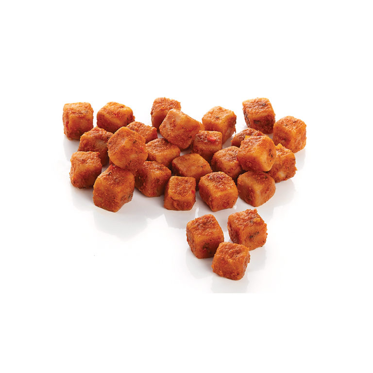 Cooked chicken breast dice 12mm - Europa Cuisson